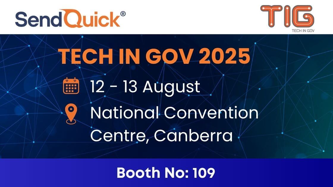 Tech in Gov 2025 - SendQuick